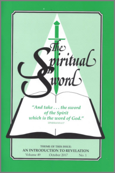 Spiritual Sword: An Introduction to Revelation V49 No 1 | Glad Tidings ...