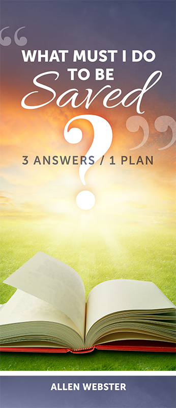 What Must I Do to Be Saved: Three Answers / 1 Plan (Pack of 10) | Glad ...